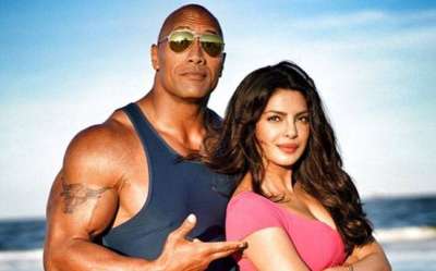 Dwayne Johnson Kiss