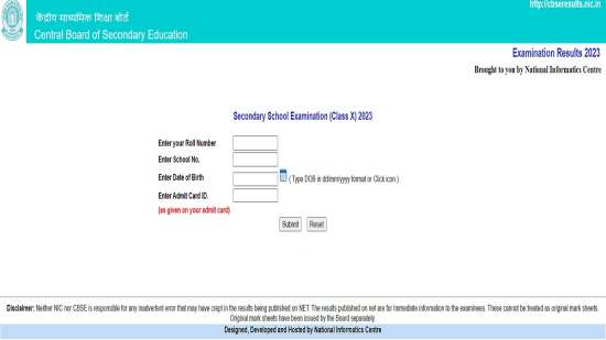 CBSE 10th Result 2023 (OUT) Live Updates: Download Class 10 marksheet ...