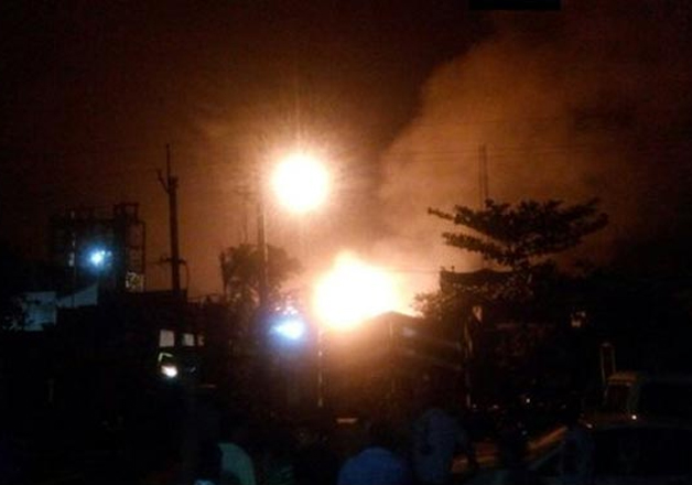 Massive fire breaks out at Biomax Fuels Limited in Visakhapatanam SEZ ...