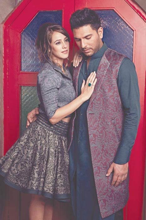 Yuvraj Singh & Hazel Keech look a STUNNNG couple in this Photoshoot ...