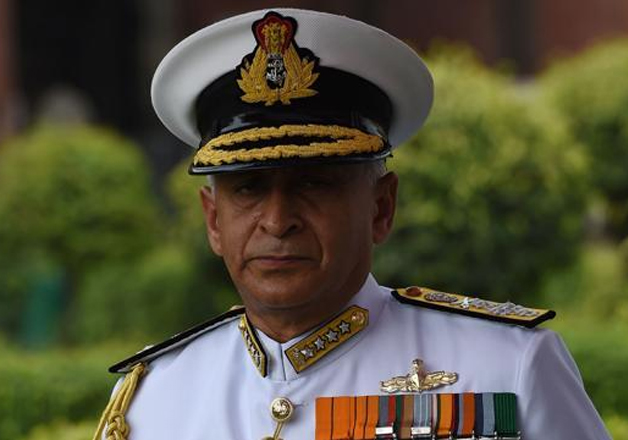 Admiral Sunil Lanba takes charge as new Indian Navy Chief | India News ...