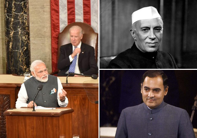 From Nehru to Modi A comparison of speeches of Indian PMs at US Cong ...