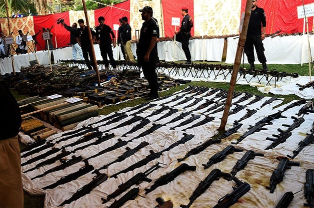 Huge cache of NATO weapons recovered from house in Karachi | World News ...
