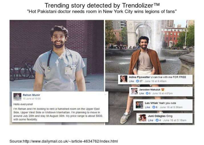 Internet is going crazy over this attractive doctor looking for a room ...