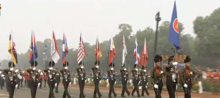 India parades with pride at Rajpath to enthral guests from ASEAN; women ...
