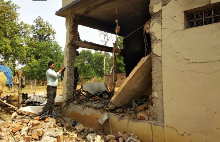 Chhattisgarh: Naxals blow up BJP MP's farmhouse ahead of CM's visit ... Chhattisgarh: Naxals blow up BJP MP's farmhouse ahead of CM's visit ...