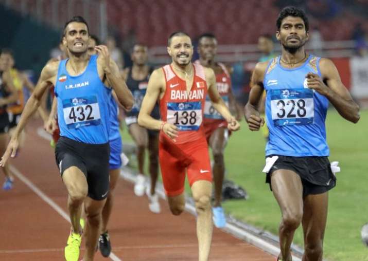 Asian Games 2018: India's Jinson Johnson wins men's 1500 gold | Other ...