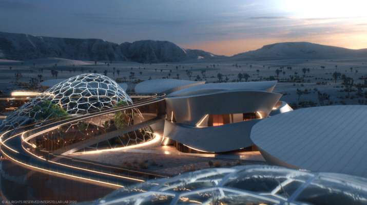 Interstellar Lab unveils futuristic potential-Mars settlement village ...