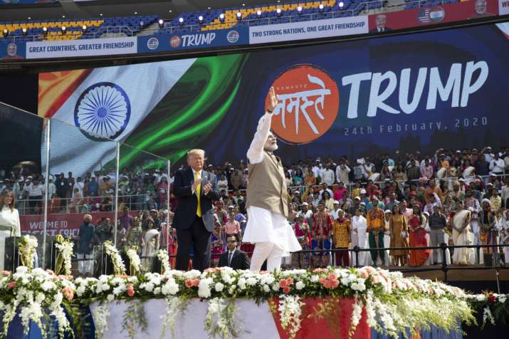 Photos from Donald Trump's India visit | India News – India TV