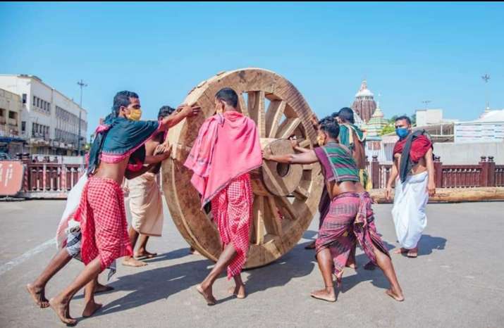 Wheels of Lord Jagannath Rath in Puri are ready. Rath Yatra likely on ...