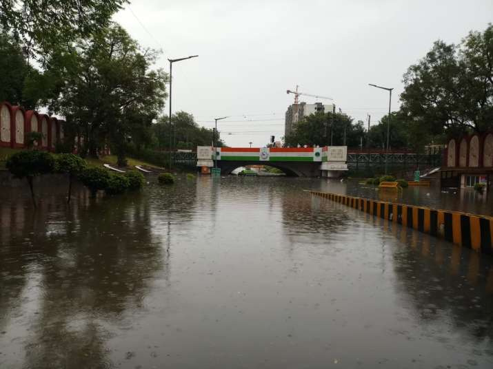 Heavy rainfall in Delhi-NCR leads to waterlogged roads, fallen trees, traffic jams | Photos ...