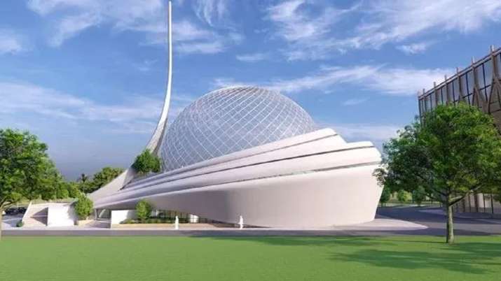 ayodhya mosque blueprint, ayodhya dhannipur masjid, futuristic Ayodhya ...