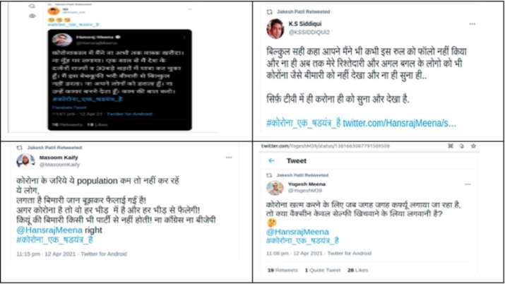 Covid situation misleading tweets facebook posts removed to stop panic ...