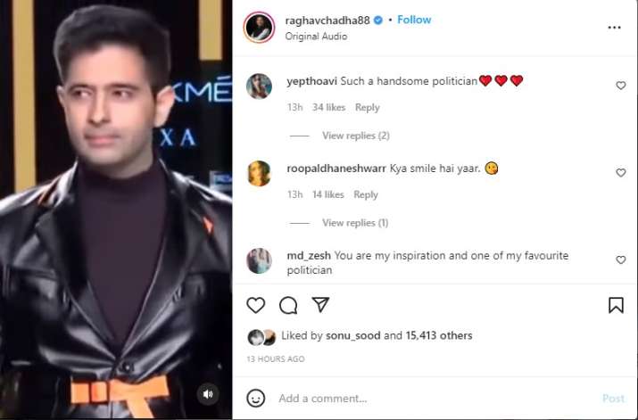 Netizens are crushing hard on AAP MLA Raghav Chadha as video of him ...