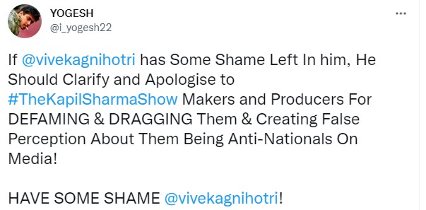 Kapil Sharma fans want The Kashmir Files director Vivek Agnihotri to apologise after Anupam Kher ...