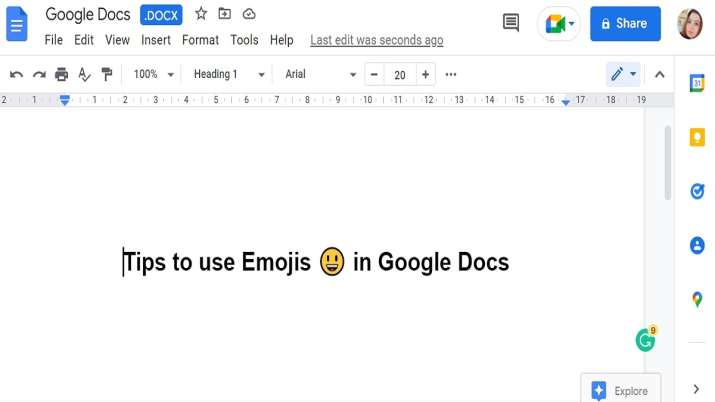 Tips to use Emojis in Google Docs | Technology News – India TV