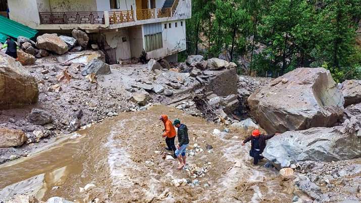 Himachal Pradesh weather update: Cloudbursts, heavy rains wreak havoc; two dead in Kullu ...