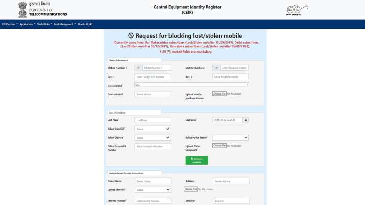 Lost your smartphone? This app developed by Govt will help you locate ...