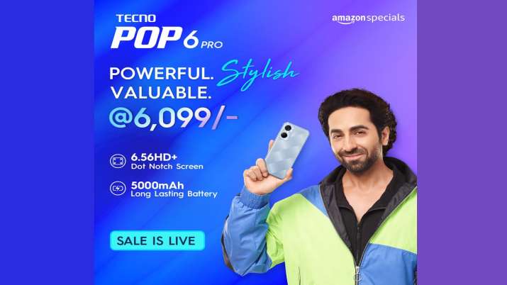 TECNO POP 6 Pro launched at Rs 6,099: Discount, features and more ...
