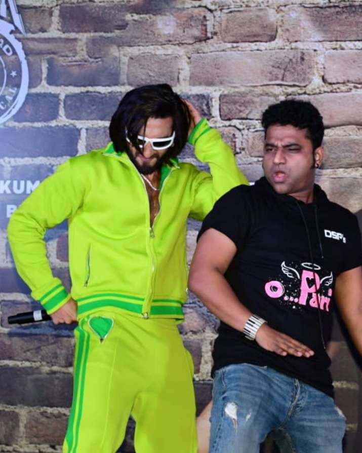 Ranveer Singh releases Devi Sri Prasad aka DSP's first non-film Hindi ...