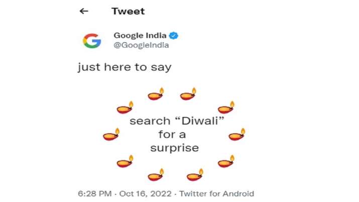 Google Diwali 2022: This is how you can light up your home page | Technology News – India TV