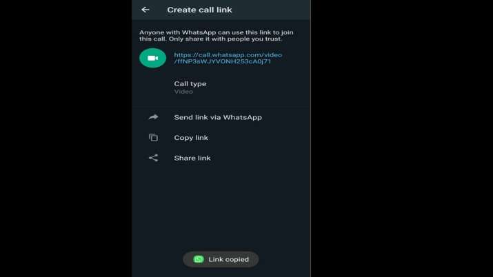 WhatsApp Create Call Link Feature: Step-by-step guide to creating audio ...