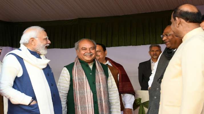 Parliament millets lunch Photos PM Modi Kharge share table amid dog ...