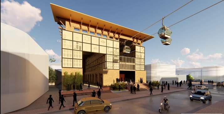 UP: PM Modi gifts Varanasi 3.75-km long ropeway from Varanasi Cantt ...