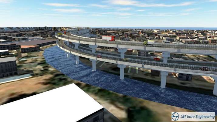 Chennai Port to Maduravoyal double tier 4 lane elevated corridor photos ...