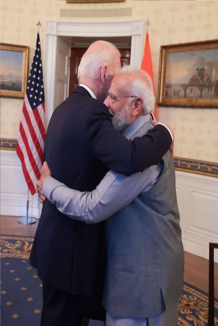Modi US visit: 'Laughter, hugs'- Glimpses of PM's meeting with ...