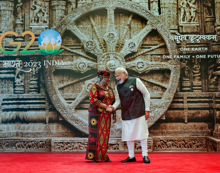 PM Modi welcomes world leaders at G20 venue | IN PICS | India News ...