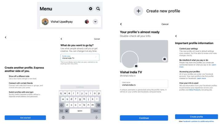 Setting up multiple profiles on Facebook: A step-by-step guide | Technology News – India TV
