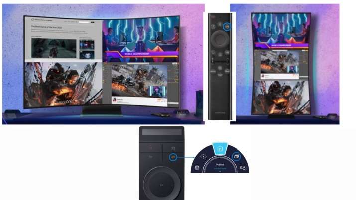 Samsung launches 55-inch Odyssey Ark 2nd Gen monitor with four screen ...