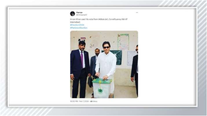 FACT CHECK: Old photo misrepresented as Imran Khan voting from jail in ...