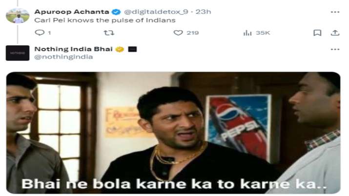 Nothing CEO Carl Pei changes name on X to 'Carl Bhai': The origins ...