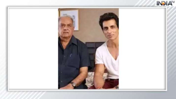 Fact Check: No, person seen in photo with Sonu Sood is not his father ...