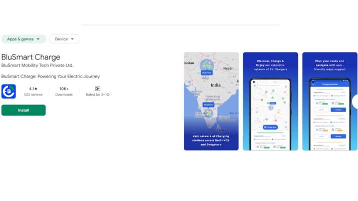 BluSmart Charge app launched to cater EV customer's need: How does it ...