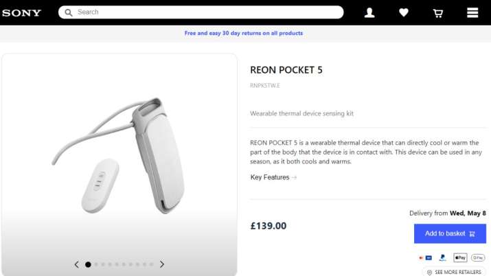 Sony Reon Pocket 5- an innovative portable AC launched: Price ...