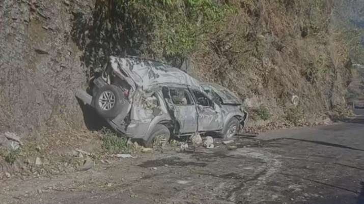 Uttarakhand Five dead car falls into deep ditch Dehradun road accident ...