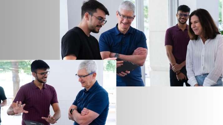 Tim Cook met Akshat Srivastava, an Indian student ahead of Apple WWDC 2024: Know why – India TV