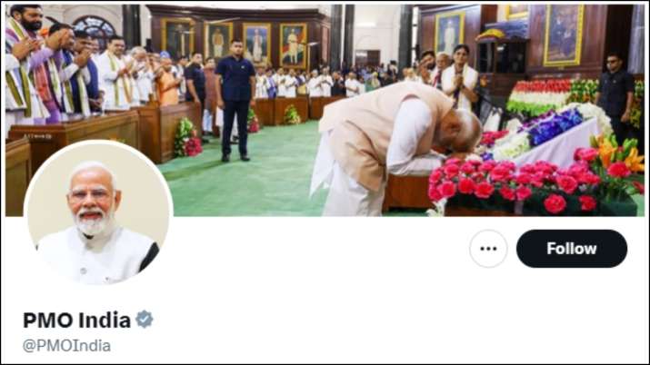 PM Modi, PMO's X accounts profile and cover photos changed as his third ...