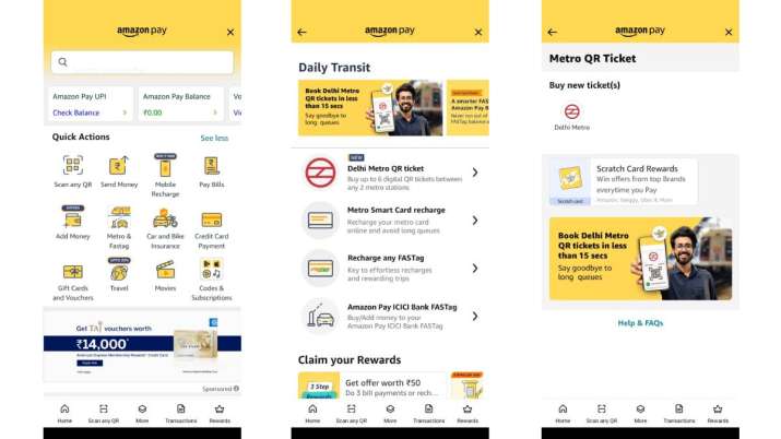 Delhi metro QR tickets now available via Amazon Pay: Here's how to book ...