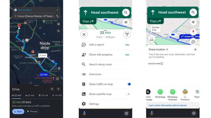 How to share ride progress using Google Maps: An easy guide – India TV