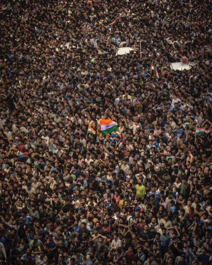 Victory parade aftermath: Fans leave behind water bottles, footwear ...