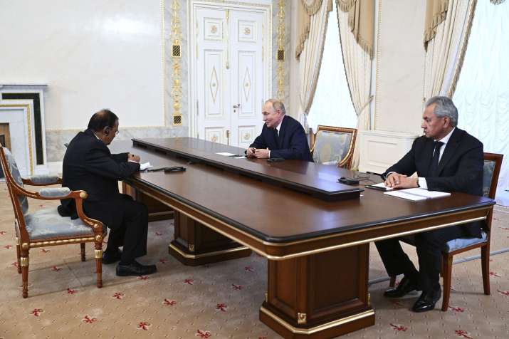 NSA Doval meets Putin in St Petersburg, Russian President invites PM ...