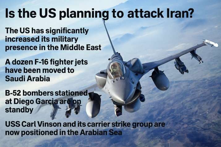 Stealth bombers, warships and F-16s: How US is gearing up to take on ...