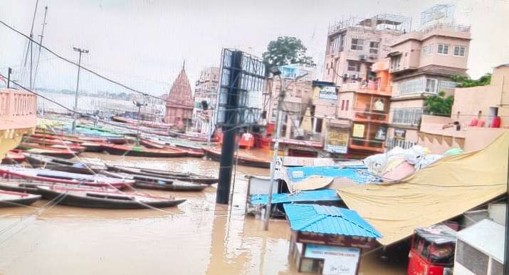 Flood threat looms over Varanasi: Ganga River flows above danger mark ...