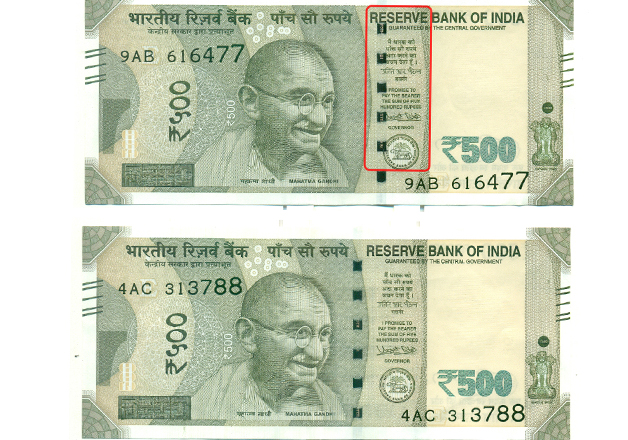 New Rs 500 notes with faulty printing valid, clarifies RBI | India News ...