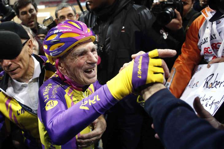 Age is not a bar: 105-year-old French cyclist sets world record | Other ...