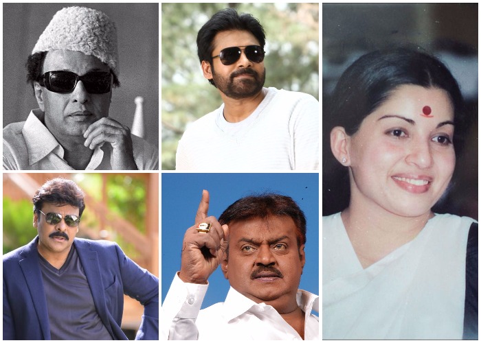 6 South Indian actors who transformed into leading politicians ...